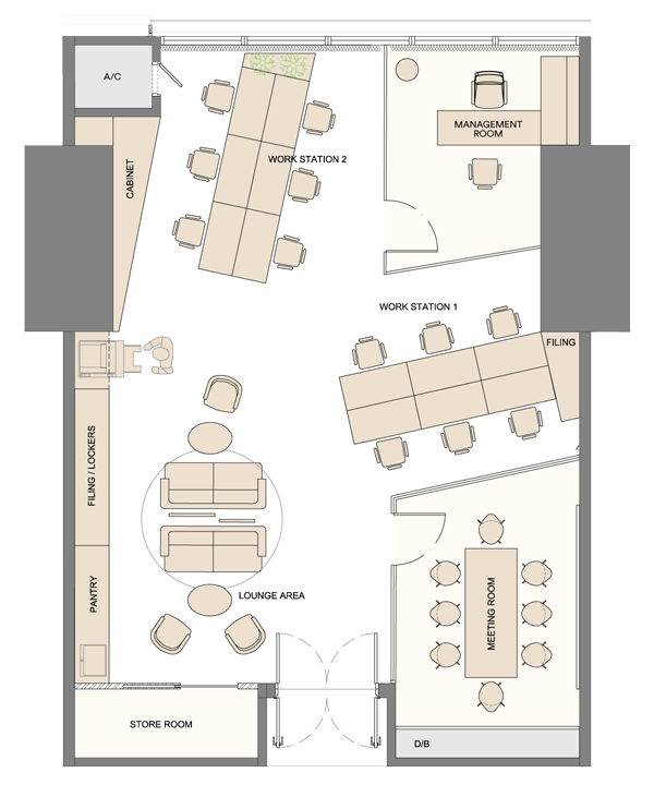 Aspire Tower | Executive Office - Type C | 360VR