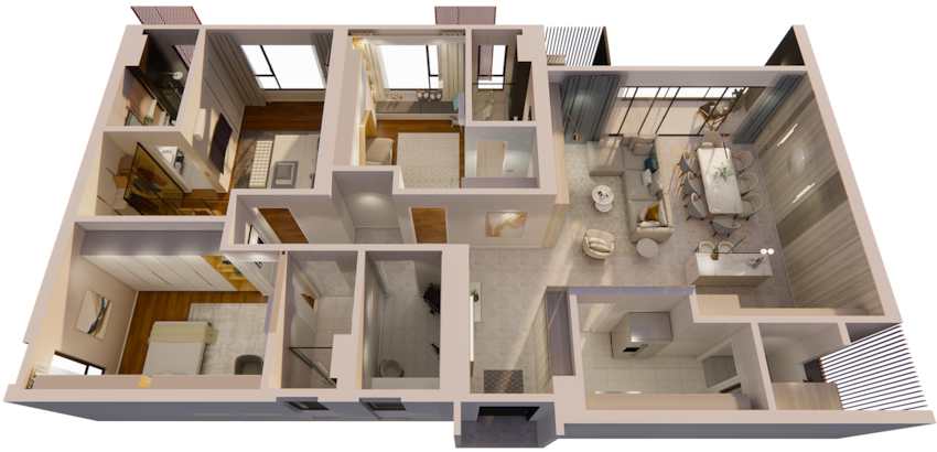 Allevia Mont’Kiara | Type A | 3D Virtual Tour